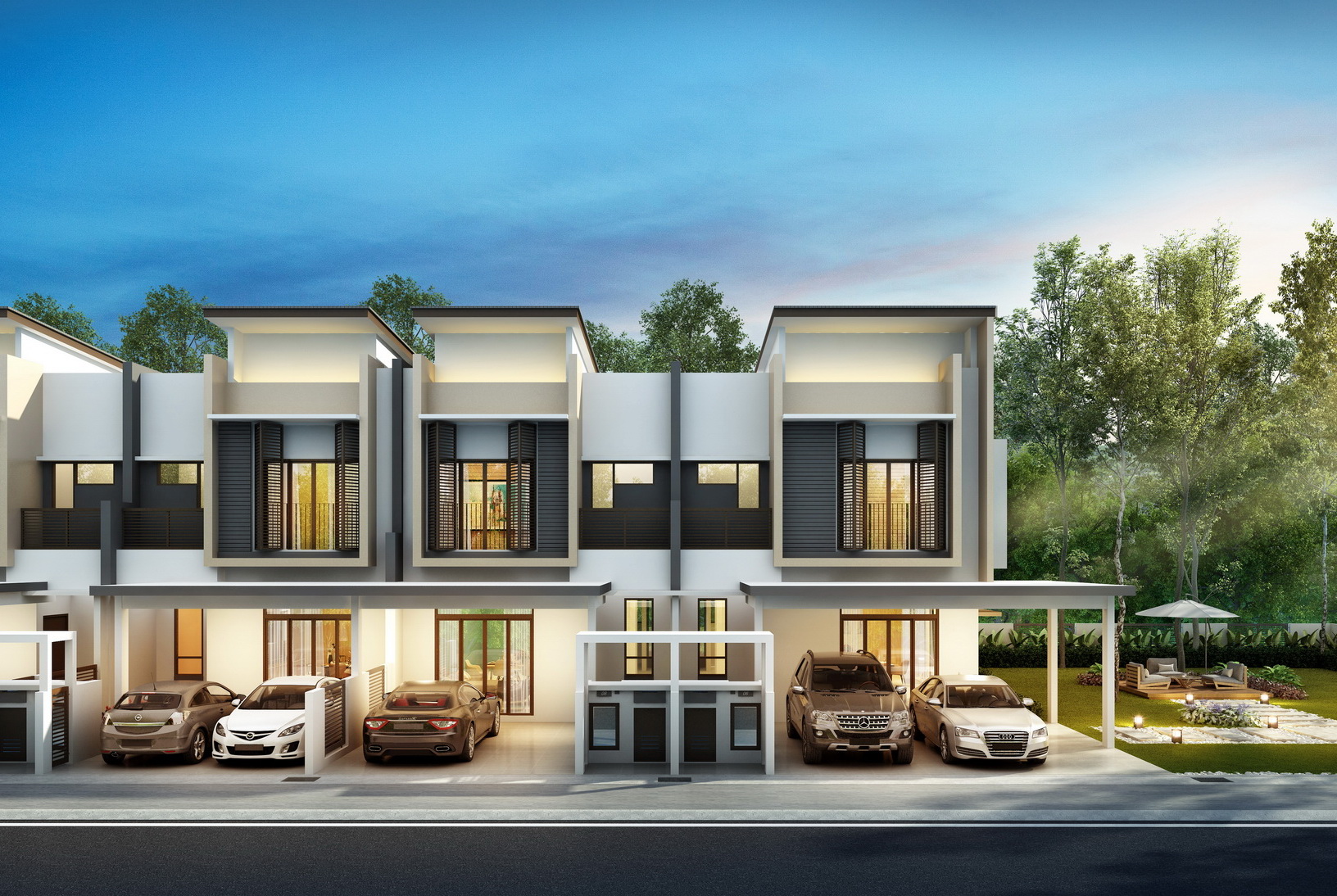 Landed Properties | Teng Art Illustration